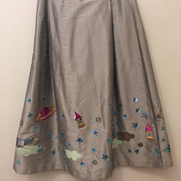 Manish Arora | Skirts | Manish Arora Galaxy Hand Beaded Appliqu Skirt ...